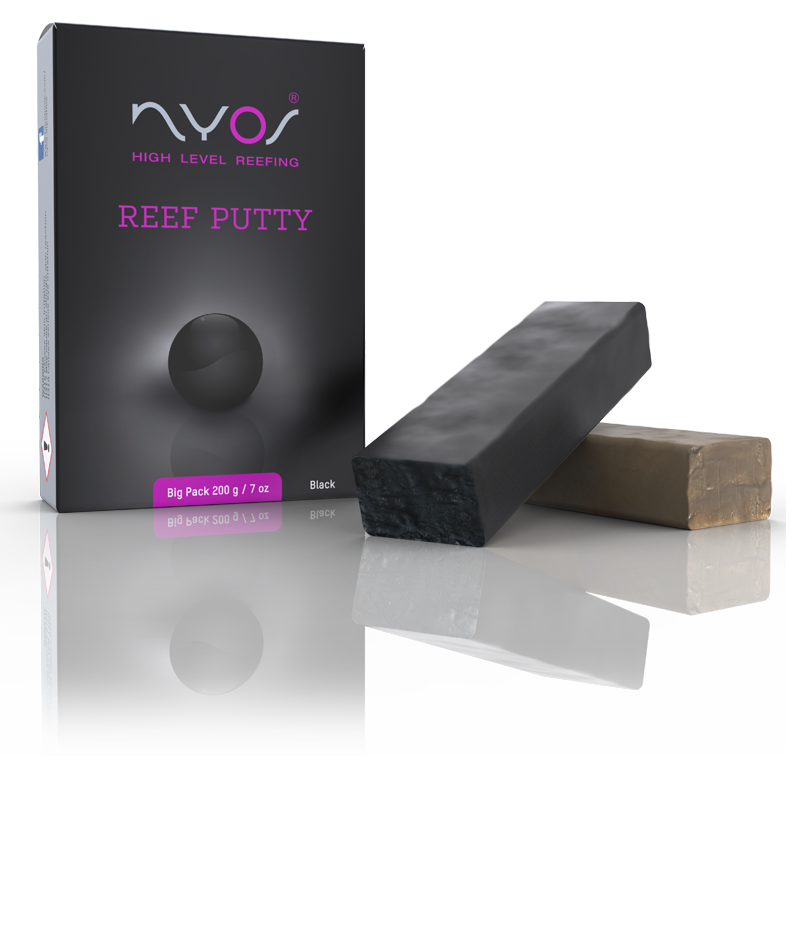 Reef Putty Nyos Black 200 gram *OUT OF STOCK*- Living Reef - Coral Reef Aquarium products and ...